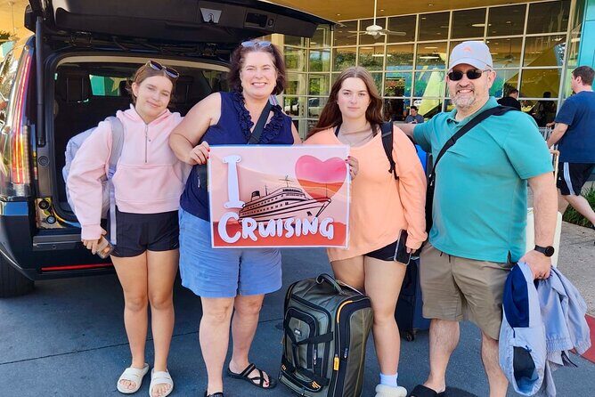 Oneway/Roundtrip: Port Canaveral Cruise to Orlando Intl Airport - The Itinerary and Experience