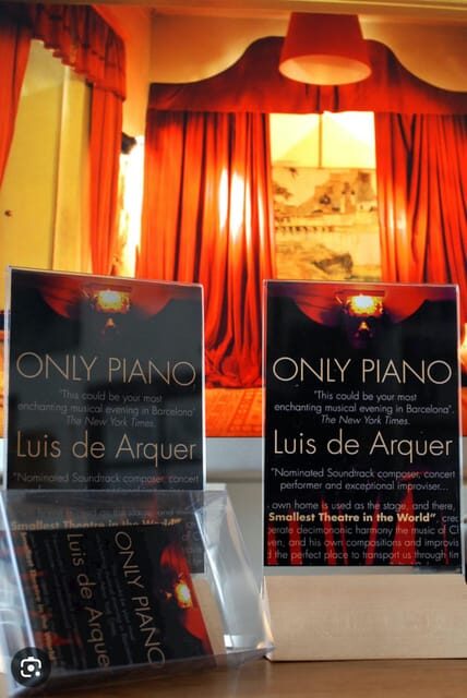 Only Chopín: Exquisite Piano evenings in Barcelona - An Authentic and Intimate Musical Evening in Barcelona