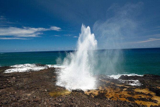 Opaeka'a falls, Spouting Horn, Poipu Beach - Key Points