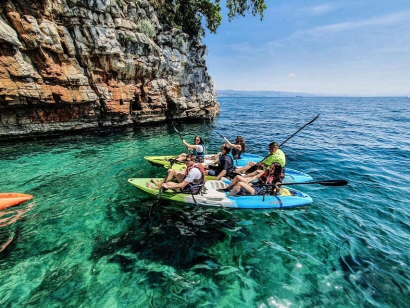 Opatija: Cliffs and caves kayak adventure - Key Points