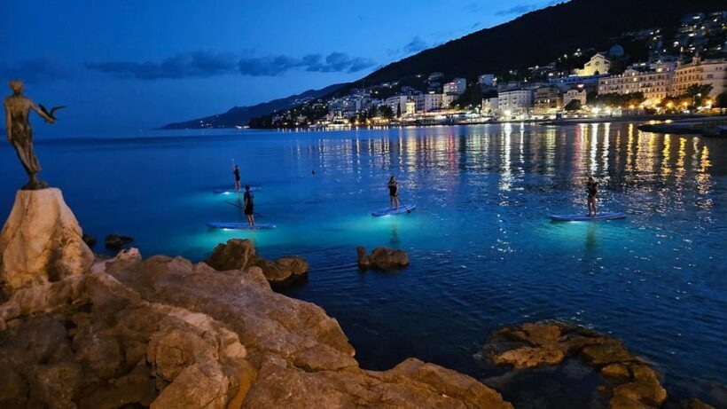 Opatija: Guided SUP Paddleboarding Adventure at Night - Group Size and Booking Flexibility