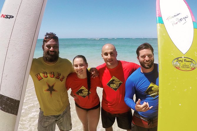 Open Group Surfing Lesson With Waikiki Courtesy Shuttle - Equipment and Transportation