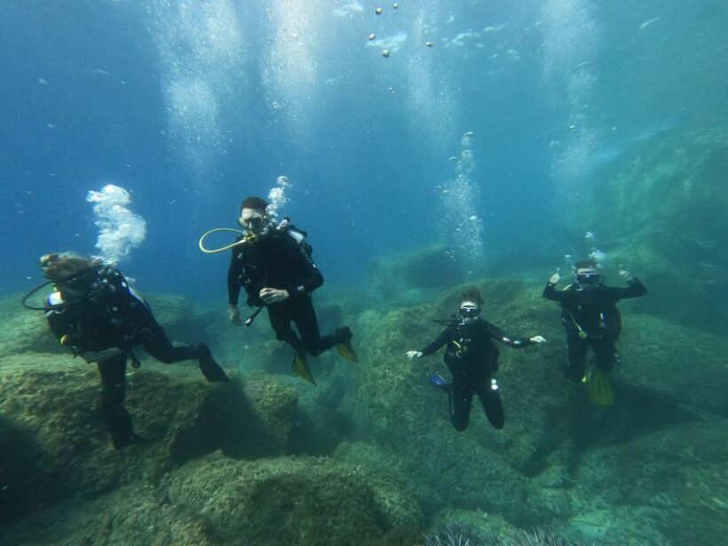 Open Water Diver 1st level course in Villasimius - What Do Participants Say?
