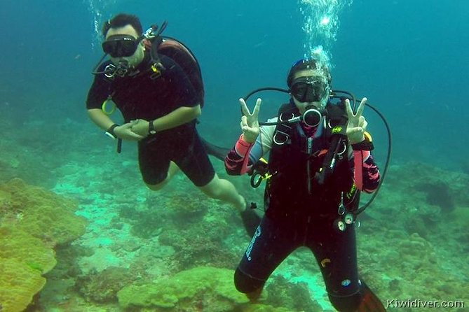 Open water scuba certifiication course with beach dives - Key Points