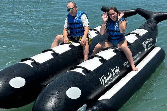 Orca Whale Inflatable Rides - Introducing the Orca Whale Inflatable Rides: A Unique South Padre Island Experience
