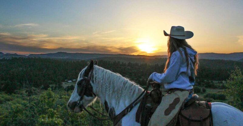 Orderville: Checkerboard Evening Shadow Horseback Ride - The Sunset Spectacle