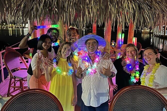 Original CRUISIN' TIKIS Lit on the Lagoon- A Glow Tiki Bar Cruise - The Experience: An In-Depth Look