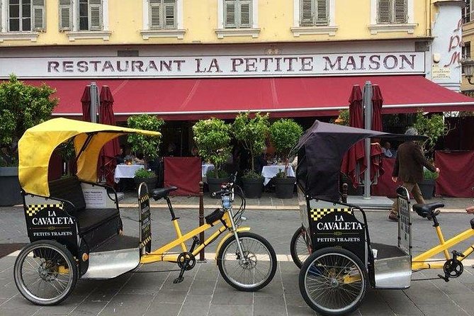 Original Nice City Tour ( Pedicab-Vélo Taxi) - Meeting and Pickup Details