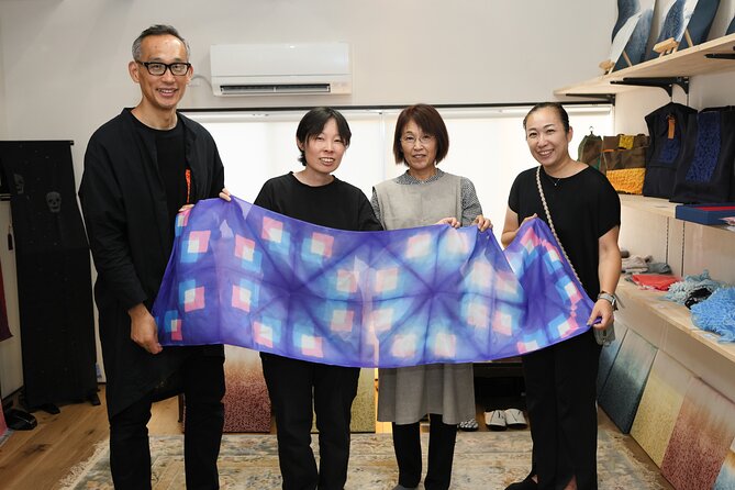 Original Scarf Tie-Dyeing Experience and Workshop Tour - Key Points