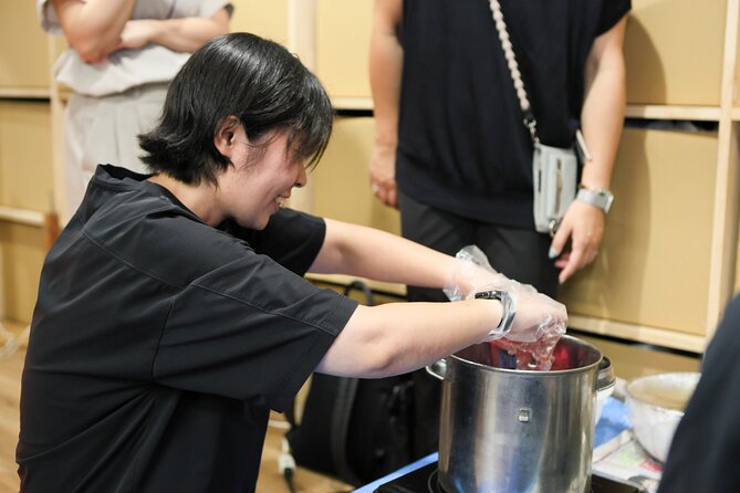 Original Scarf Tie-Dyeing Experience and Workshop Tour - Scarf Tie-Dyeing Process