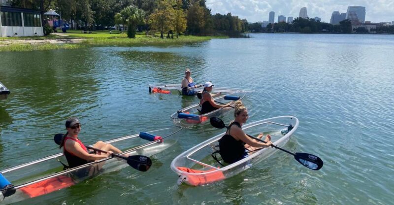 Orlando: Clear Kayak and Paddleboard 2-Hour Rental - The Itinerary: A Leisurely Paddle with a View
