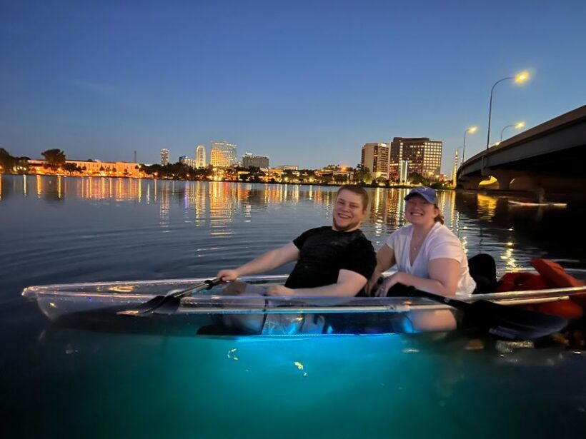 Orlando: Date Night LED Night Glow Tour with Sparkling Wine - Comfort and Safety: Designed for Beginners