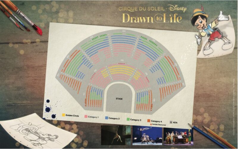 Orlando: "Drawn to Life" Cirque du Soleil Entry Pass - Key Points