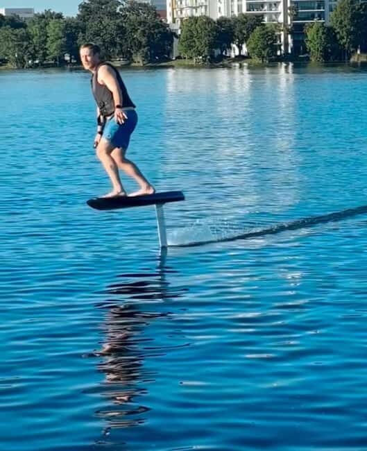 Orlando, Florida: E-Foil Lesson - Glide Above the Water! - A Closer Look at the Orlando E-Foil Experience