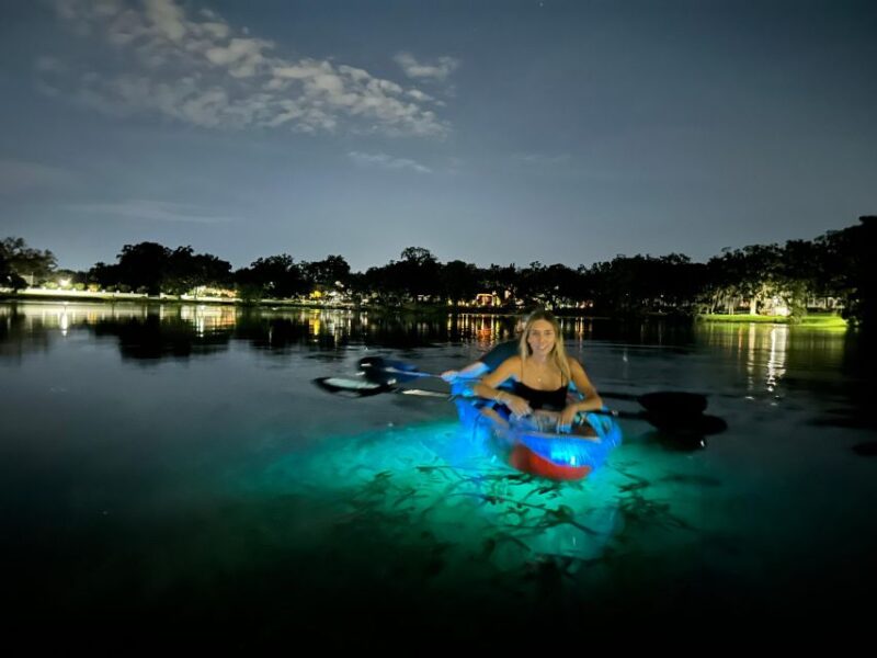 Orlando: LED Night Glow Clear Kayak or Paddleboard Tour - FAQ