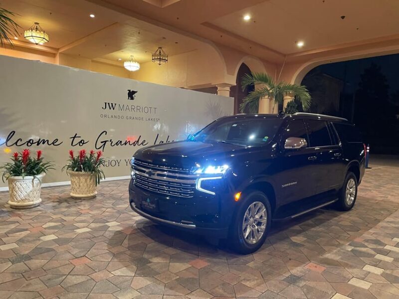 Orlando: MCO Airport - Universal Resorts Luxury Transfer - What It’s Like to Ride in Style
