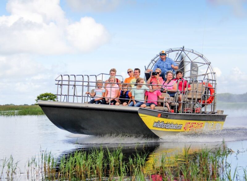 Orlando: Wild Florida Airboat Ride with Transport & Lunch - The Itinerary in Detail