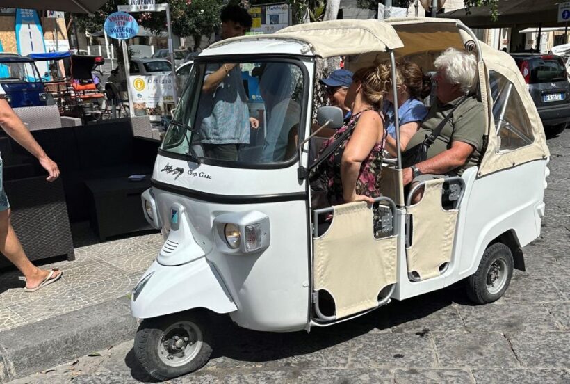 ORTIGIA tour by tuk tuk - ape calessino 1 hour - Key Points