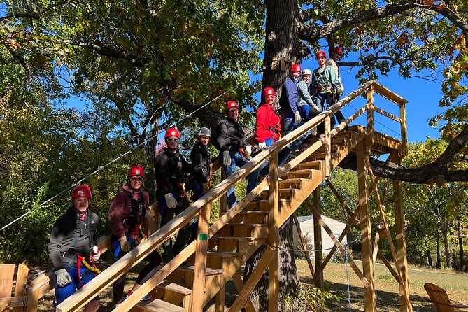 Osage 8 Zipline Canopy Tour - Thrilling Zipline Adventure