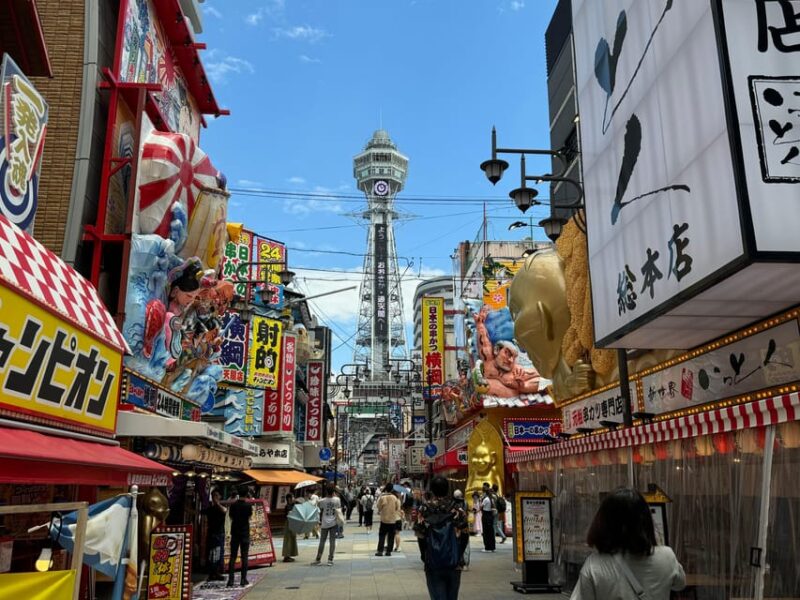Osaka: A Private Guided Walking Tour of 5 Must-See Sights - Discovering Kuromon Ichiba Market, Shitenno-ji Temple, and Tsutenkaku Tower