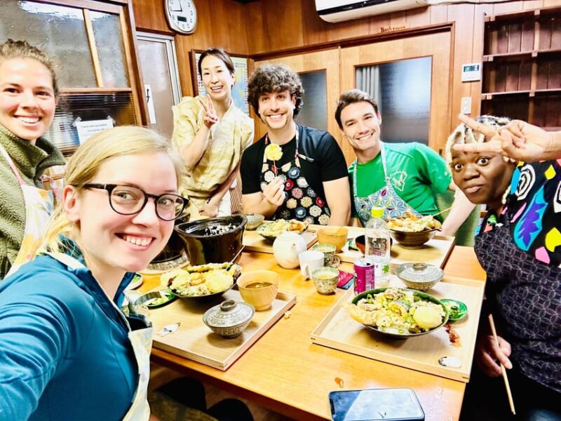 Osaka Authentic Tempura & Miso Soup Japan Cooking Class - Participant Feedback and Ratings