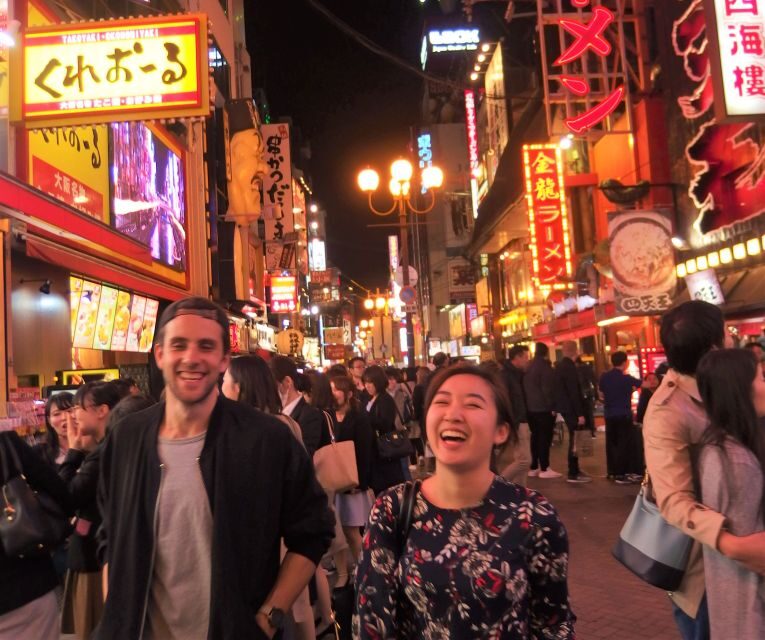 Osaka: Bar Hopping Night Tour in Namba (3 Bars and 6 Tastes) - Key Points