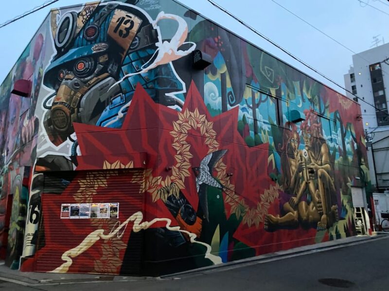 Osaka: Bar Hopping Tour of Juso - 3 Drinks & Foods Included - Appreciating Jusos Artistic Murals