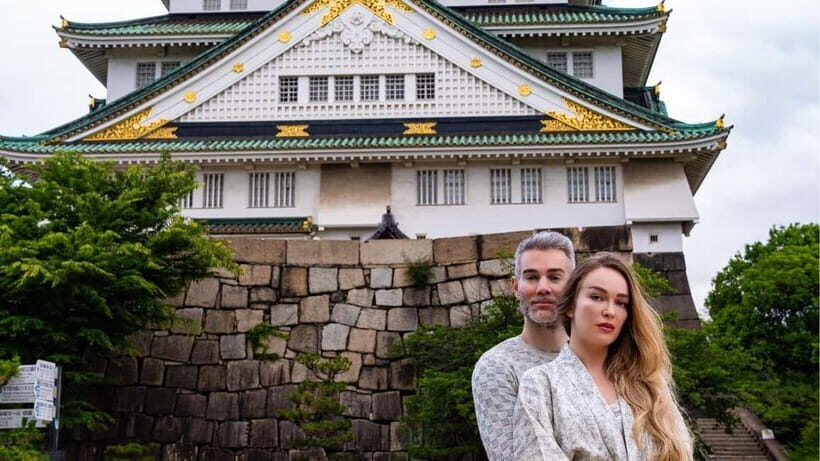 Osaka Castle Private Photoshoot  Iconic & Timeless! - Discovering Osaka Castle Through the Lens