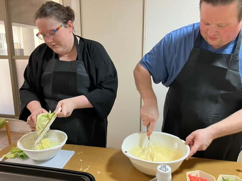 Osaka : Cooking Class Okonomiyaki & Takoyaki course in Nanba - A Deep Dive into the Osaka Cooking Class Experience