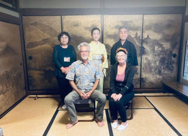 Osaka : Exclusive Tea Ceremony & Wagashi Cooking - Itinerary Details