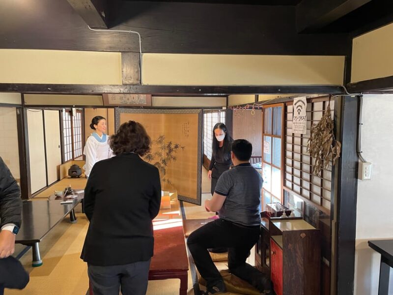 Osaka : Exclusive Tea Ceremony & Wagashi Cooking - Inclusions