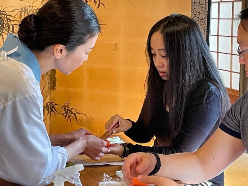 Osaka : Exclusive Tea Ceremony & Wagashi Cooking - A Immersive Cultural Experience