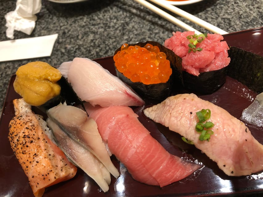 Osaka Foodcrawl : 3-Hour Tour for the Best Food Experience. - Indulging in the Freshness of Sashimi