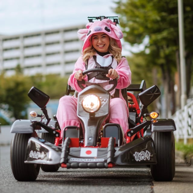 Osaka: Go Kart Tour on Osaka Streets With Guide - Driving the Customized Go-Karts