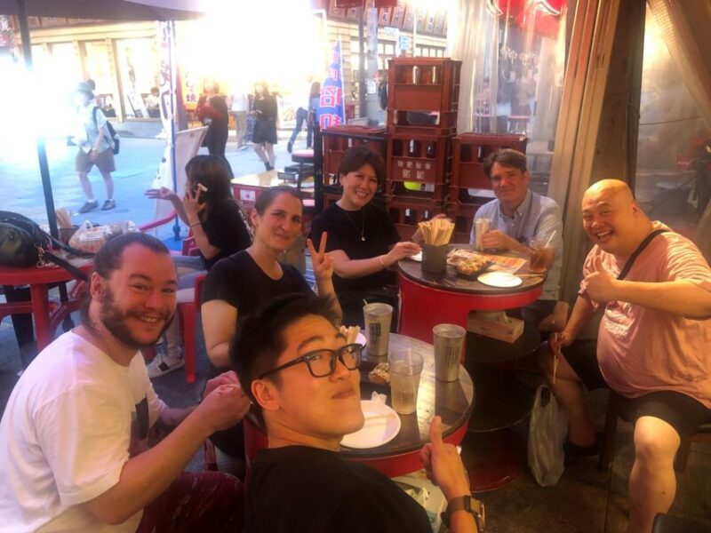 Osaka: Guided Food Tour of Shinsekai With 15 Dishes - Food and Drink