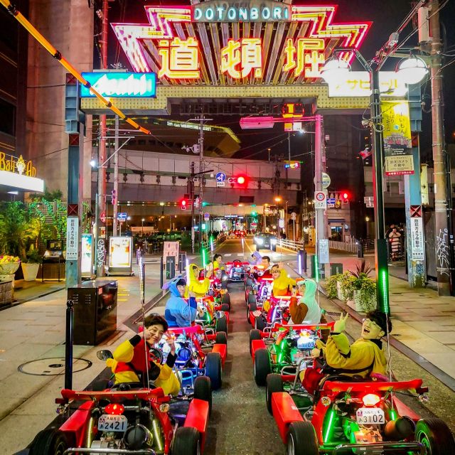 Osaka: Guided Go Karting Tour in a Funny Costume - Exploring Osakas Landmarks