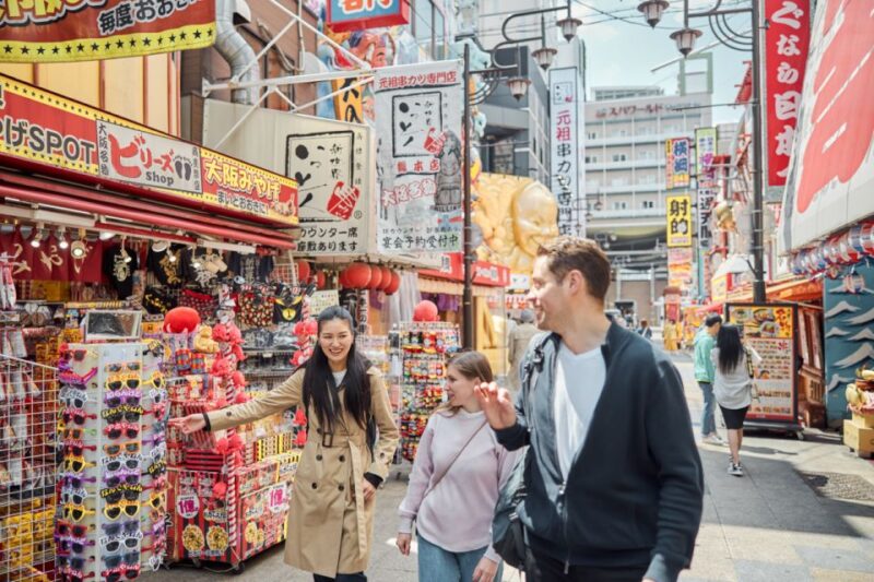 Osaka: Highlights & Hidden Gems Private Walking Tour - Savoring Street Food Delights