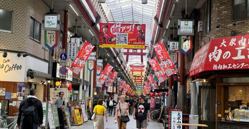 Osaka: Japans Longest Shopping Street Adventure - Savouring Traditional Osaka Dishes