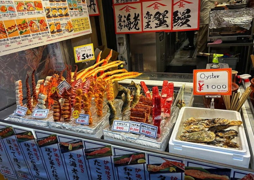 Osaka: Kuromon, Sennichimae & Dotonbori Food Tour - 2hrs - Frequently Asked Questions