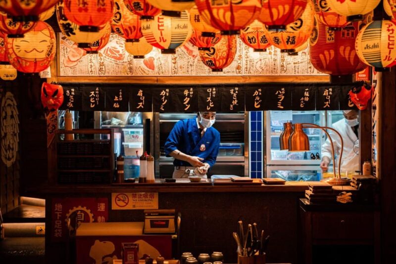 Osaka Kurumon Market All You Can Eat Food Culture Tour - Sampling the Freshest Seafood