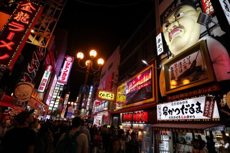 Osaka: Local Foodie Tour in Dotonbori and Shinsekai - Included Drinks and Transportation