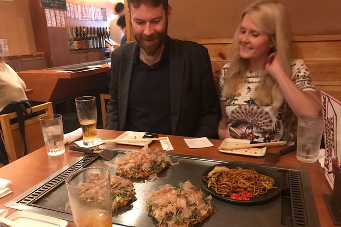 Osaka Local Foodie Walking Tour in Dotonbori and Shinsekai - Beverage Options and Tastings