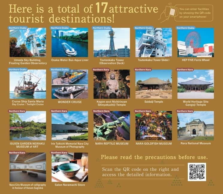 Osaka-Nara: 2-Day Discovery Pass - How the Itinerary Is Structured