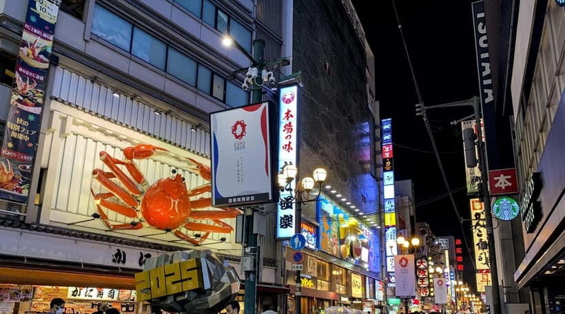 Osaka: Night Street Walking Tour with a Local Expert - Frequently Asked Questions