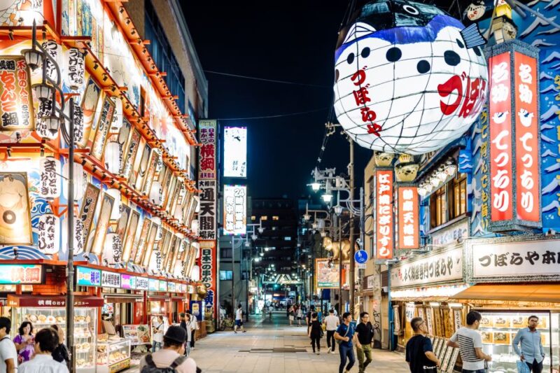 Osaka: Nightlife Experience - Itinerary Highlights