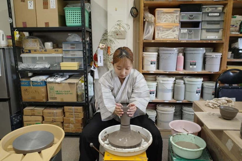 Osaka: Pottery Experience with Japanese Clothing - Osaka: Pottery Experience with Japanese Clothing — A Hands-On Cultural Dive
