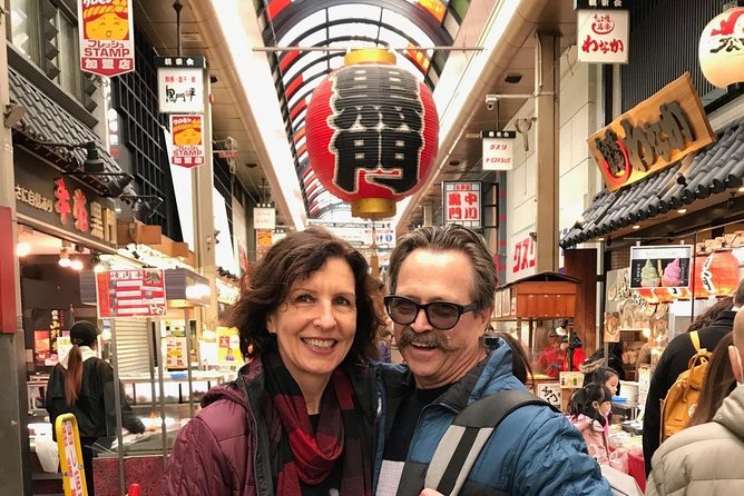 Osaka Private Tour by Public Transportation - Taking in Kuromon Market and Tsutenkaku