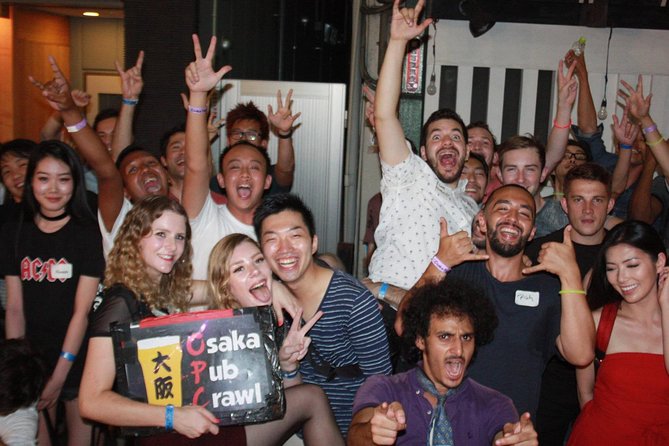 Osaka Pub Crawl and Nightlife Tour - Itinerary and Inclusions