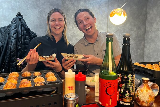 Osaka SAKE Tasting With Takoyaki DIY - Key Points