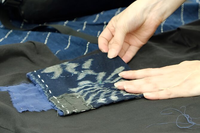 Osaka Small Group Sashiko Japanese Craftmanship Workshop - Taking in Osakas Sashiko Experience